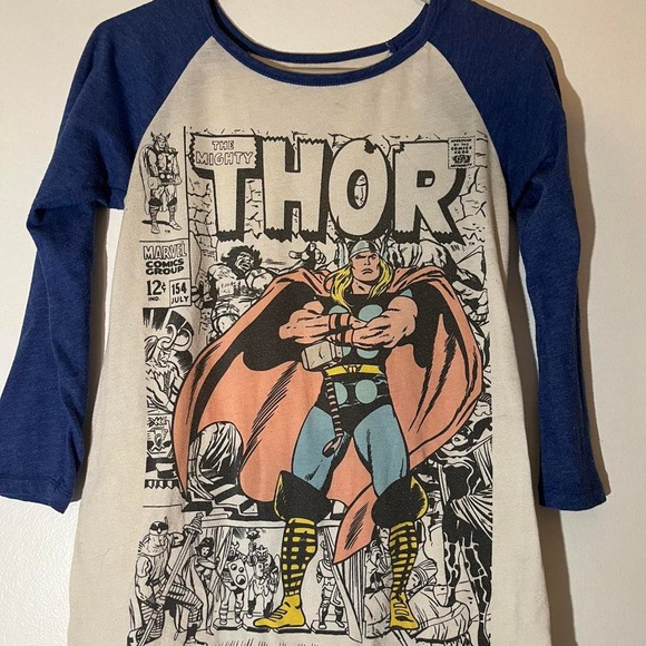 Marvel | Shirts & Tops | Marvel Thor Graphic T Shirt | Poshmark